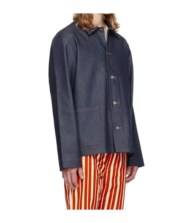 A.p.c. Kerlouan Buttoned Jacket - Indigo