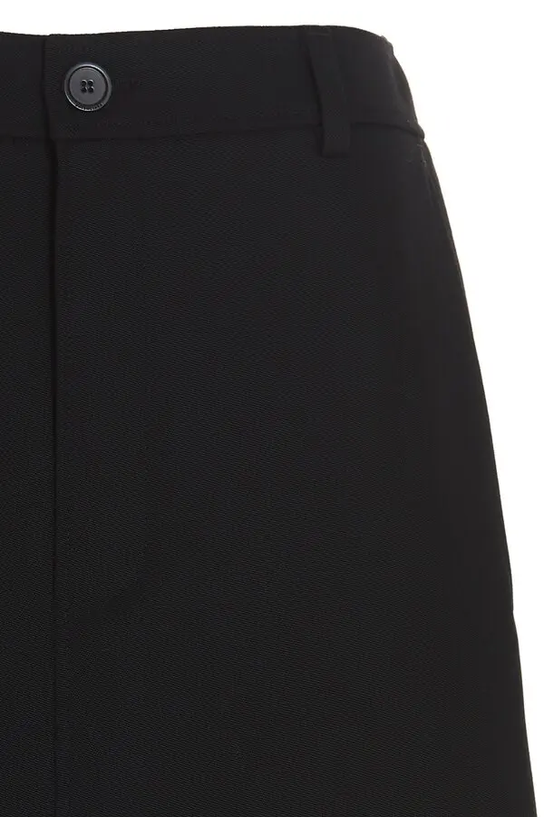 Balenciaga Panelled Midi Skirt