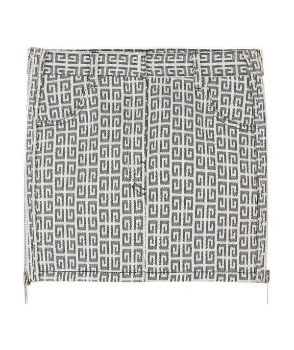 Givenchy 4g Jacquard Mini Skirt