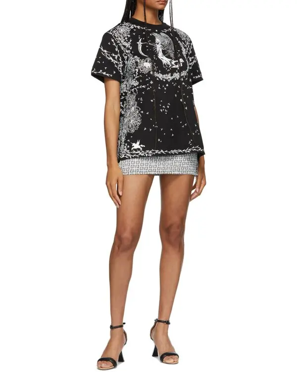 Givenchy 4g Jacquard Mini Skirt