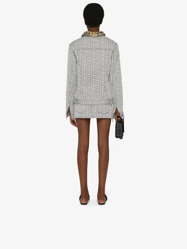 Givenchy 4g Jacquard Mini Skirt