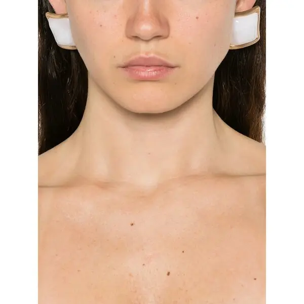 Cult Gaia Embellished Square Earrings