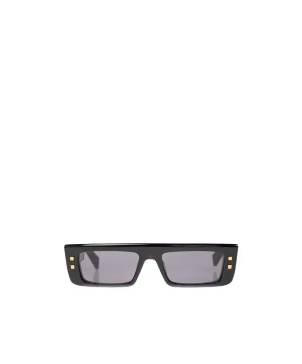 Balmain Rectangle Sunglasses - Black