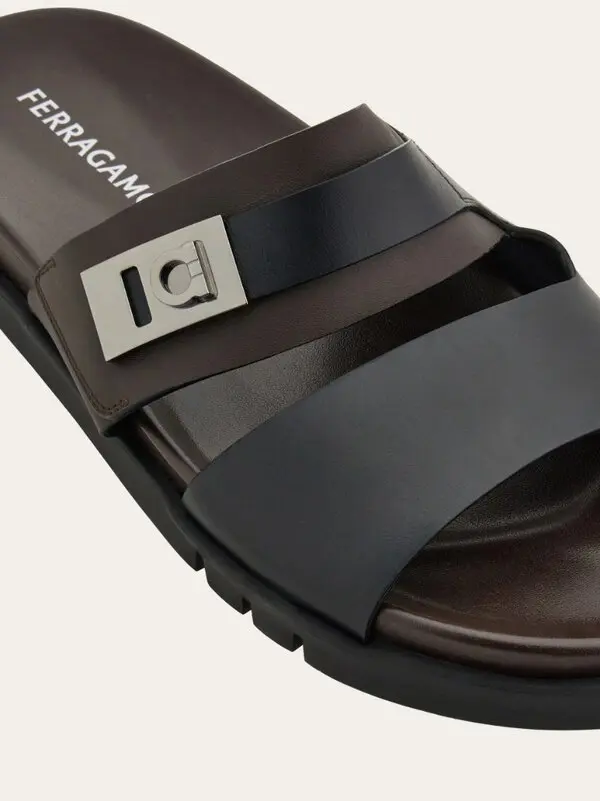 FERRAGAMO Chunky Buckle Sandals