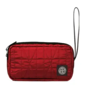 Stone Island Padded Wrist Pouch - Scarlet