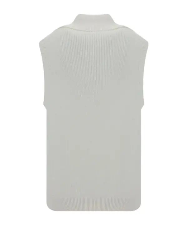 Brunello Cucinelli Half-zip Ribbed-knit Gilet