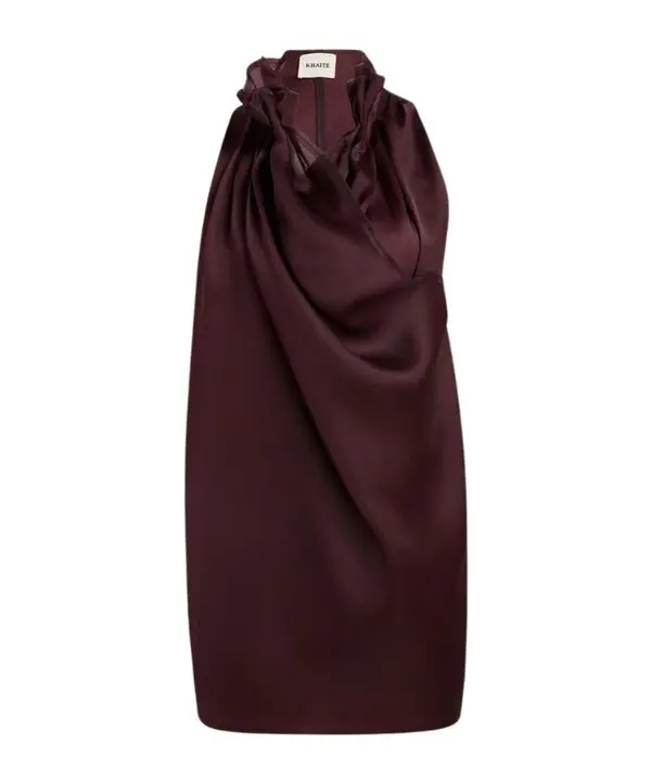 Khaite Meegan Ruffled Collar Top