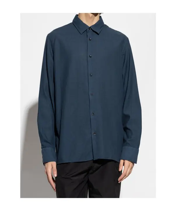 RAG  BONE Textured Button-up Shirt