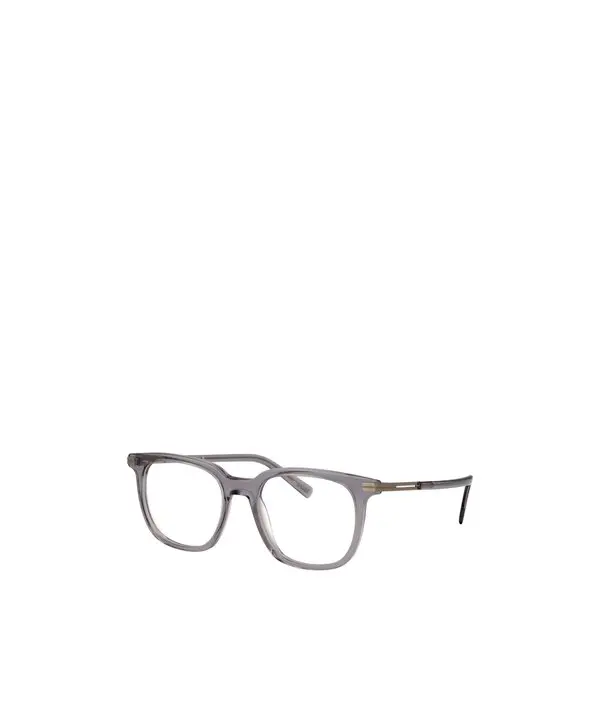 Zegna Square Frame Eyeglasses - Gray