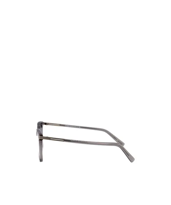 Zegna Square Frame Eyeglasses - Gray