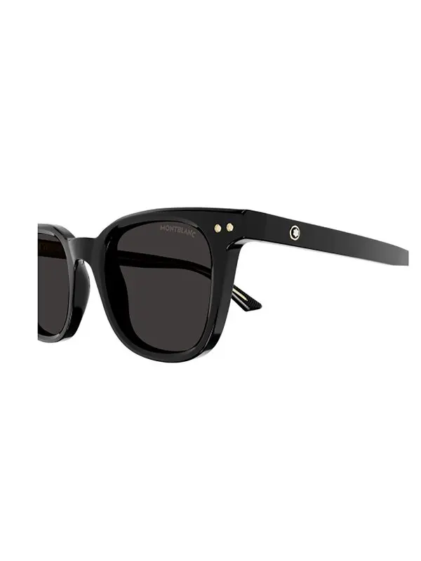 Montblanc Square Frame Sunglasses - Black