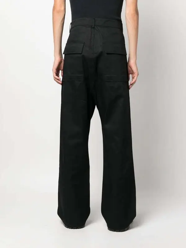 Rick Owens Straight-leg Organic Cotton Trousers