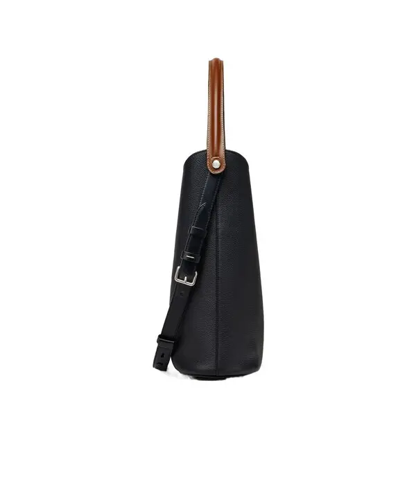 MAISON MARGIELA Age Hobo Bag - Black