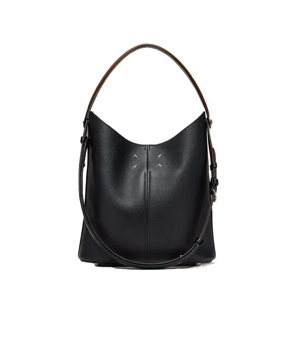 MAISON MARGIELA Age Hobo Bag - Black