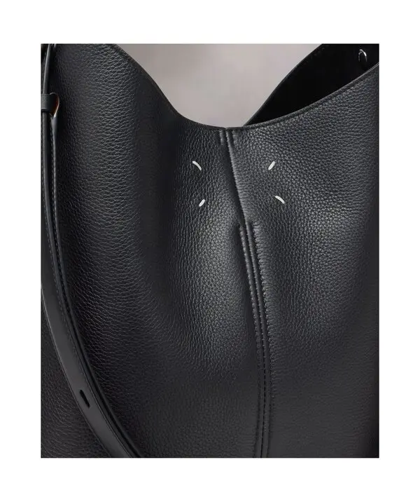 MAISON MARGIELA Age Hobo Bag - Black
