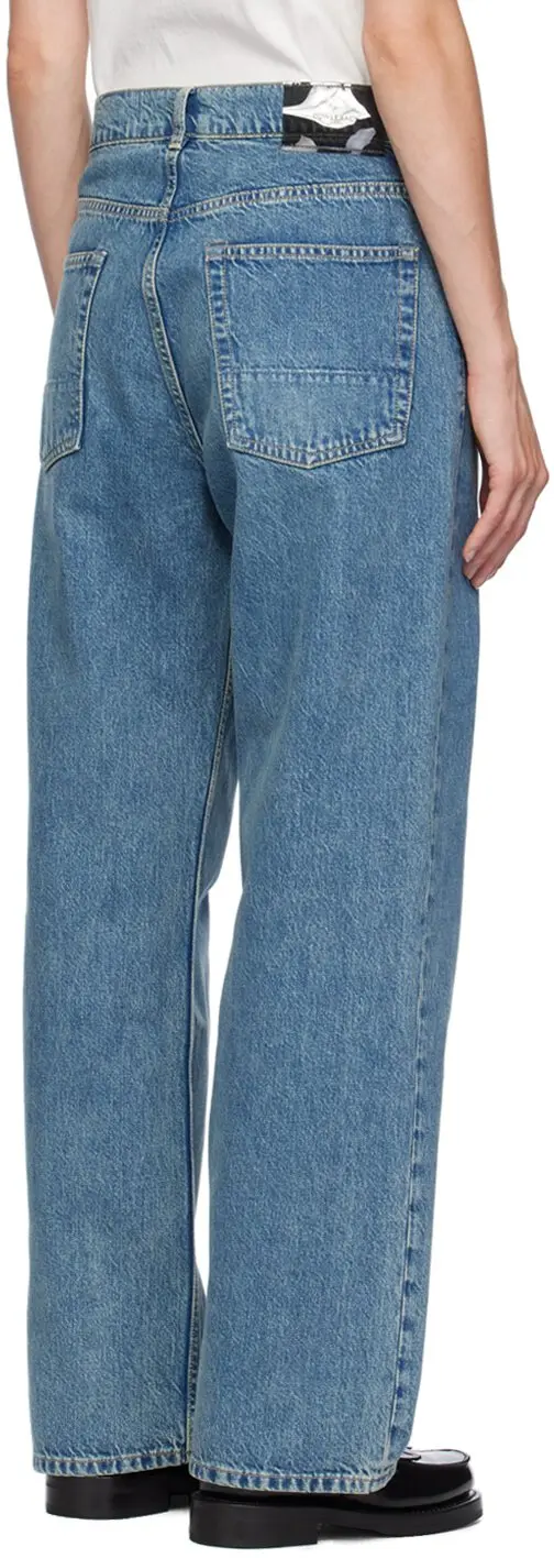 Our Legacy Third Cut Straight Leg Jeans - Blue