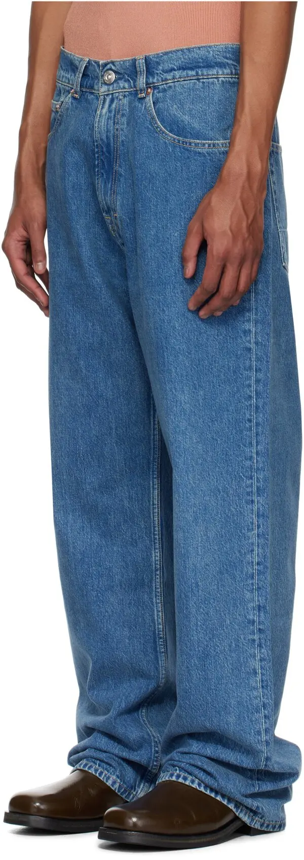 Our Legacy Third Cut Straight Leg Jeans - Blue