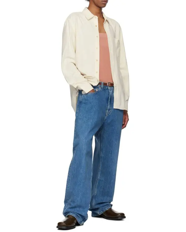 Our Legacy Third Cut Straight Leg Jeans - Blue