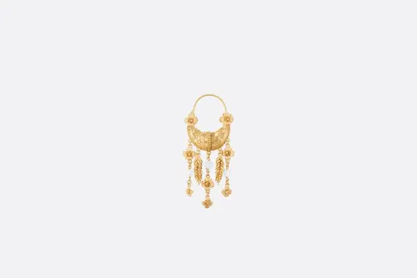 Dior Mille Fleurs De Earring - Yellow