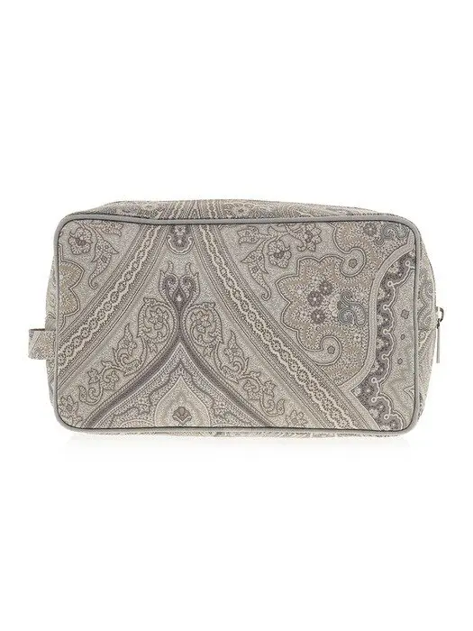 Etro Zipper Clutch - Gray