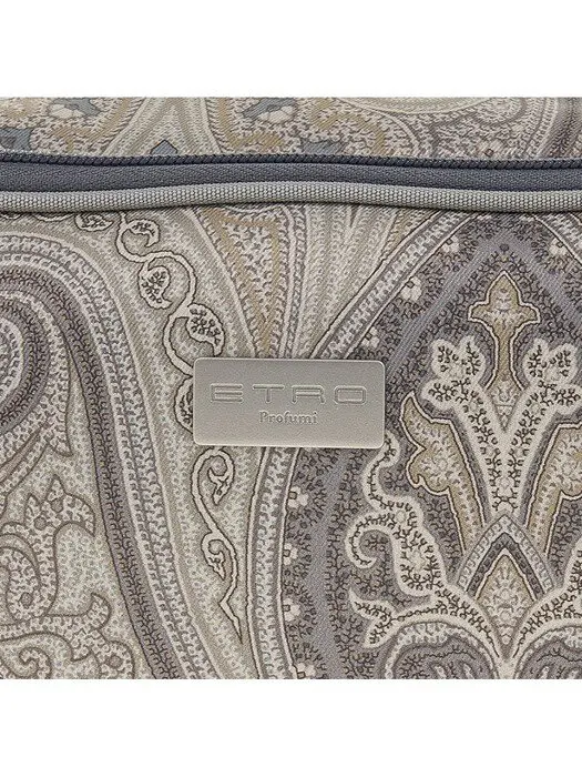 Etro Zipper Clutch - Gray