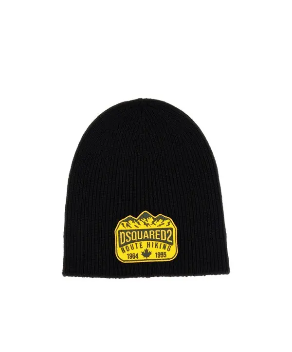 Dsquared2 Logo Patch Beanie