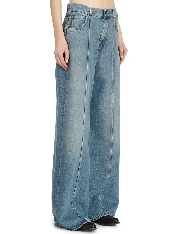 HAIKURE Five-pocket Denim Trousers