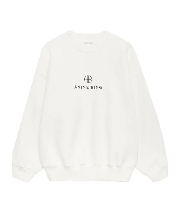 ANINE BING Jaci Logo Printed Sweatshirt
