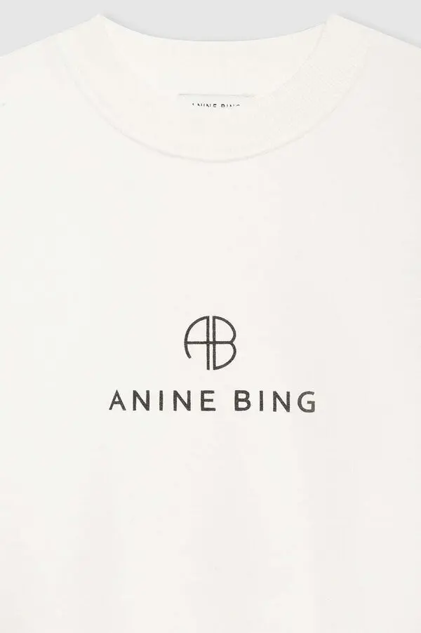 ANINE BING Jaci Logo Printed Sweatshirt