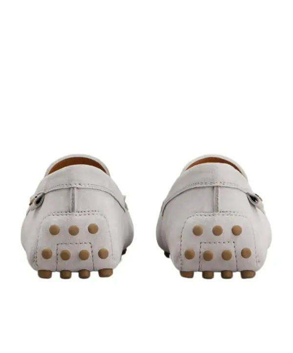 TOD'S Gommino Driving Loafers - Grey