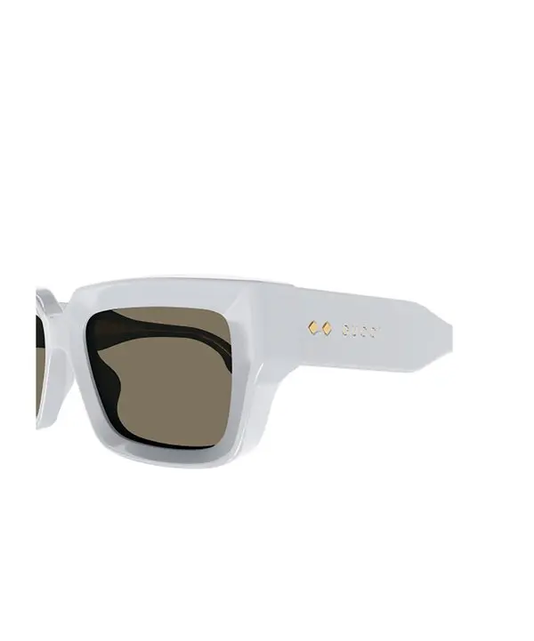 Gucci Rectangular Frame Sunglasses - Green