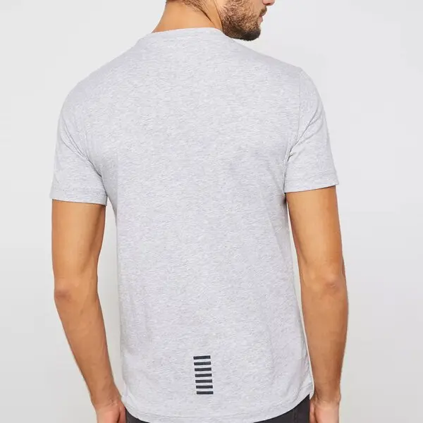 EA7 Logo Short-sleeve T-shirt - White