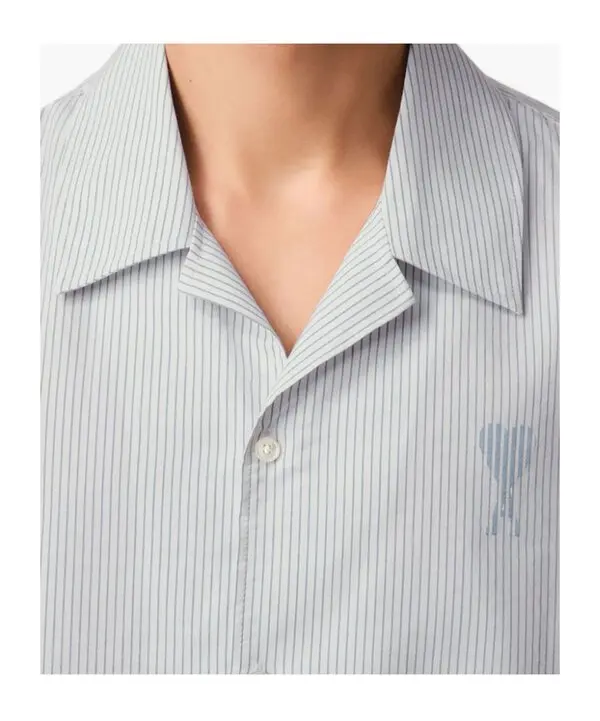 AMI Paris Camp Collar Short Sleeves Shirt