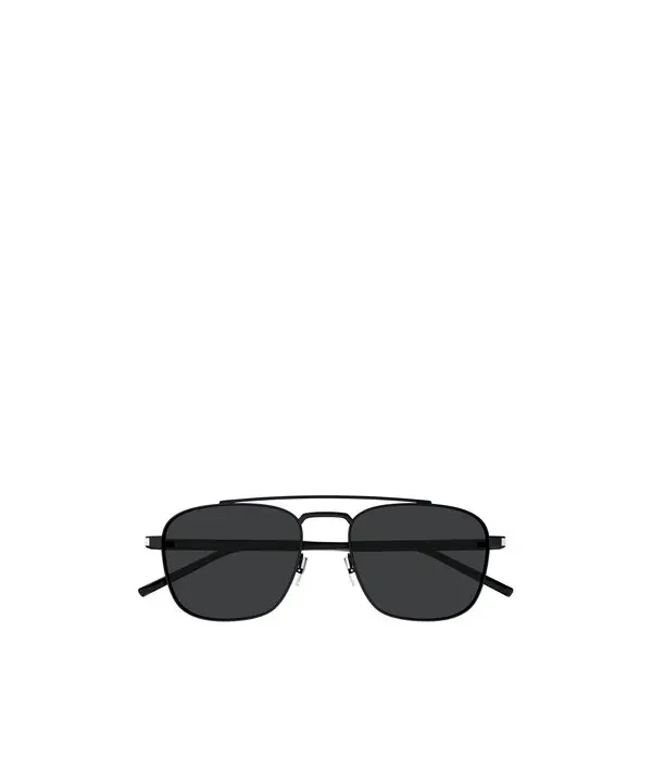 Saint Laurent Square Frame Sunglasses - Black