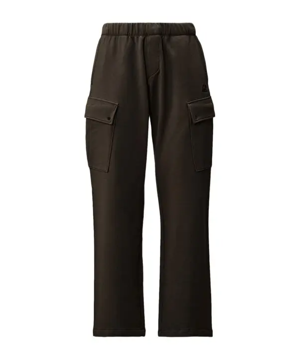 C.P. COMPANY Diagonal Raised Fleece Cargo Sweatpants - Shadow-gray
