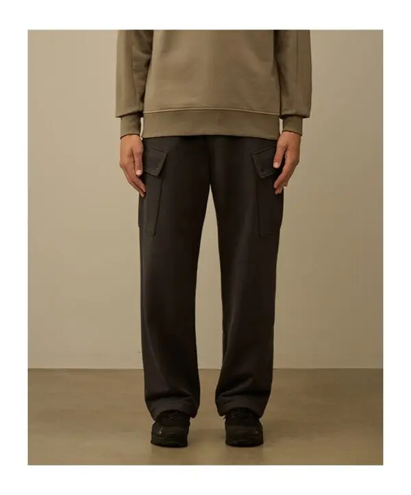 C.P. COMPANY Diagonal Raised Fleece Cargo Sweatpants