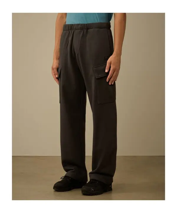 C.P. COMPANY Diagonal Raised Fleece Cargo Sweatpants