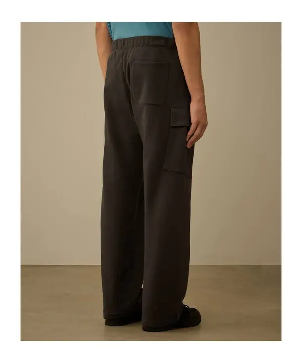 C.P. COMPANY Diagonal Raised Fleece Cargo Sweatpants