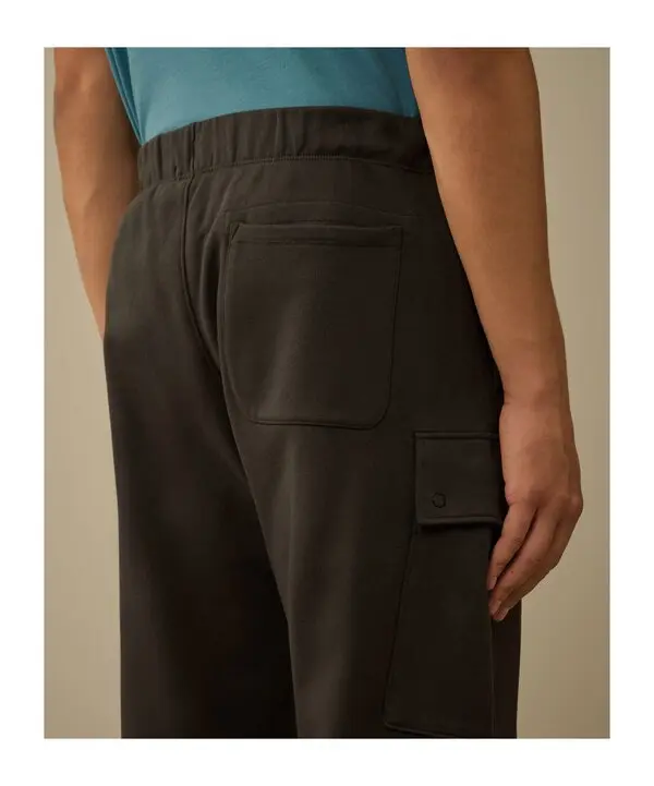 C.P. COMPANY Diagonal Raised Fleece Cargo Sweatpants