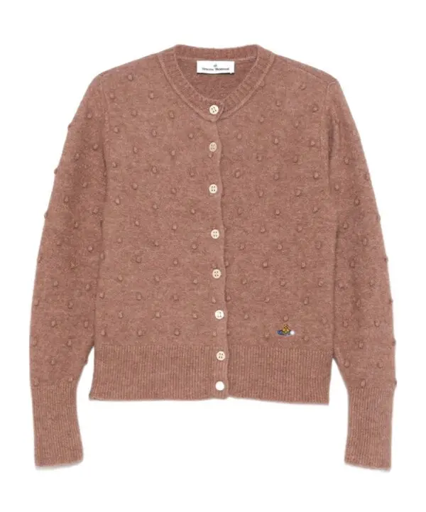 VIVIENNE WESTWOOD Orb Embroidered Cardigan