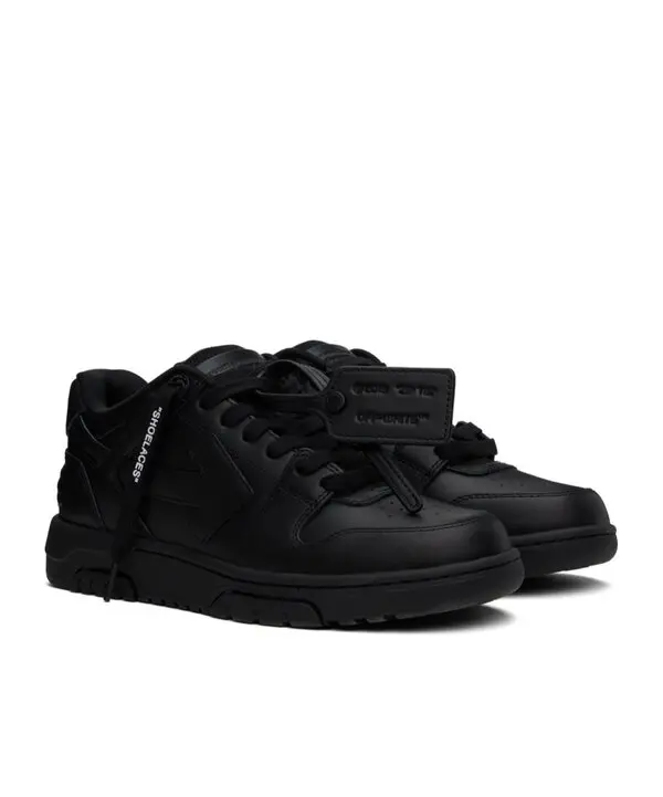 Off-White Out Of Office Lace-up Sneakers - Black