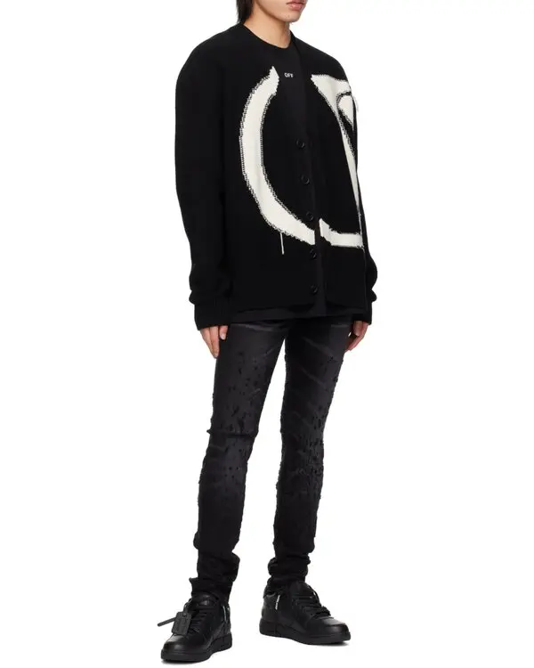 Off-White Out Of Office Lace-up Sneakers - Black