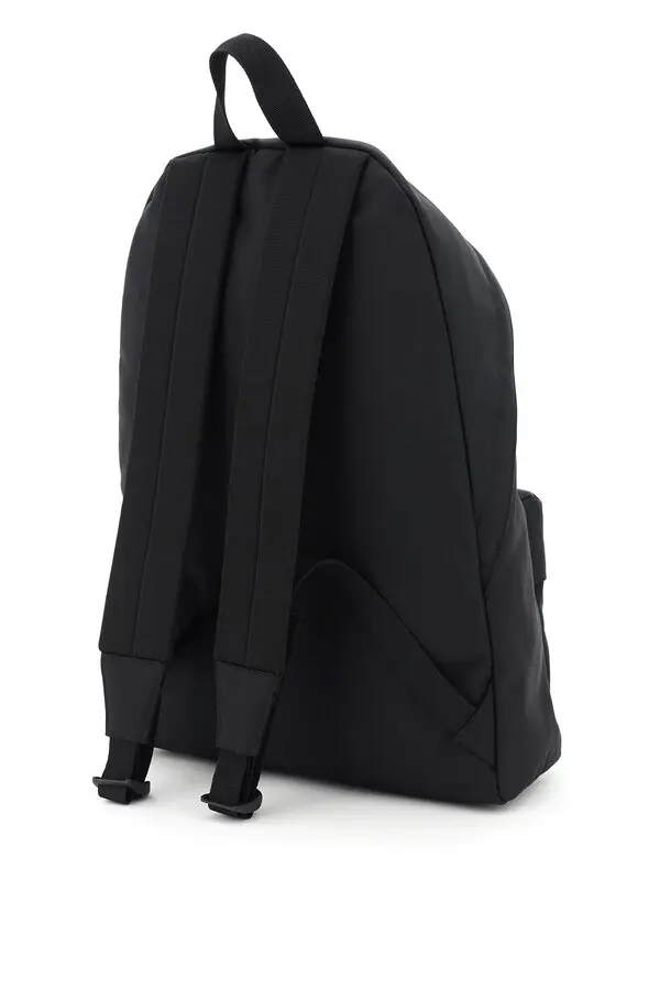 Balenciaga Logo Zipped Backpack