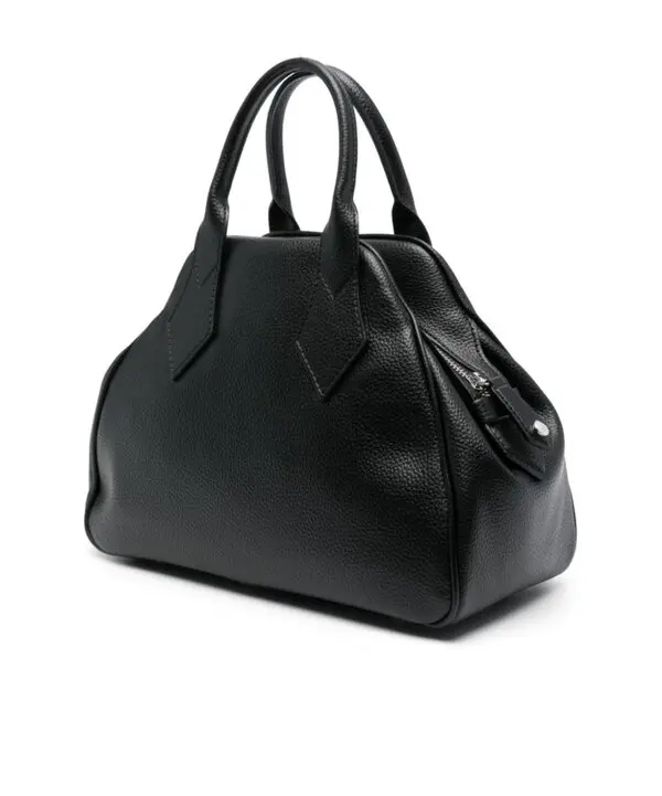 VIVIENNE WESTWOOD Orb Plaque Tote Bag - Black