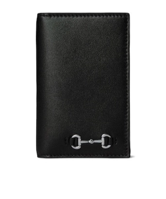 Gucci Horsebit Bifold Long Wallet - Black