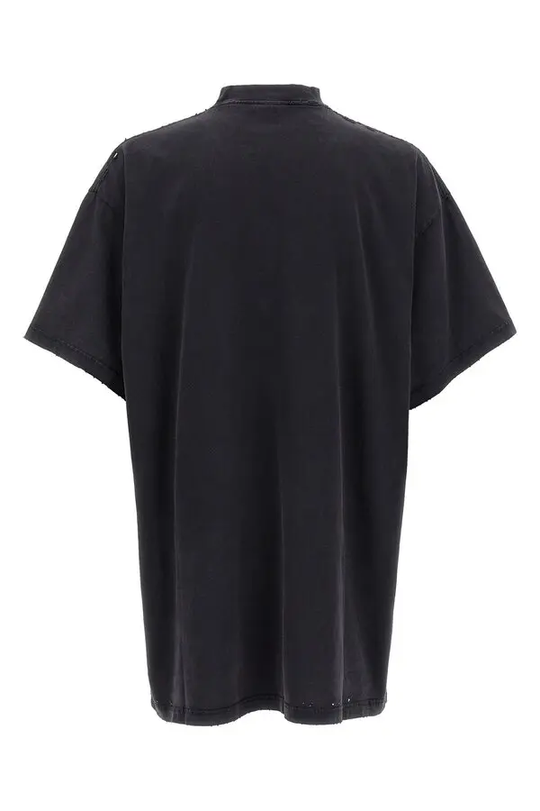 Balenciaga 3b Liquefied Oversized T-shirt