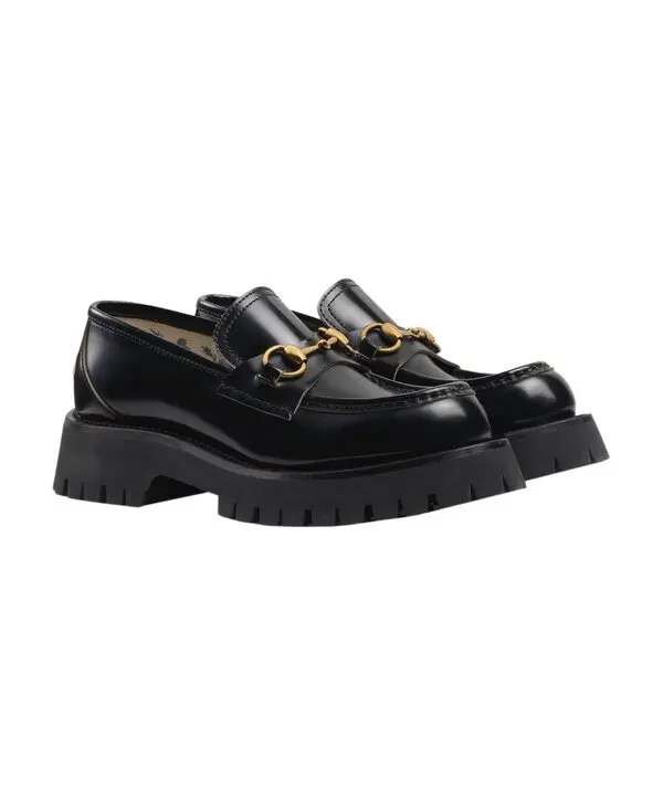 Gucci Horsebit Lug Sole Loafers