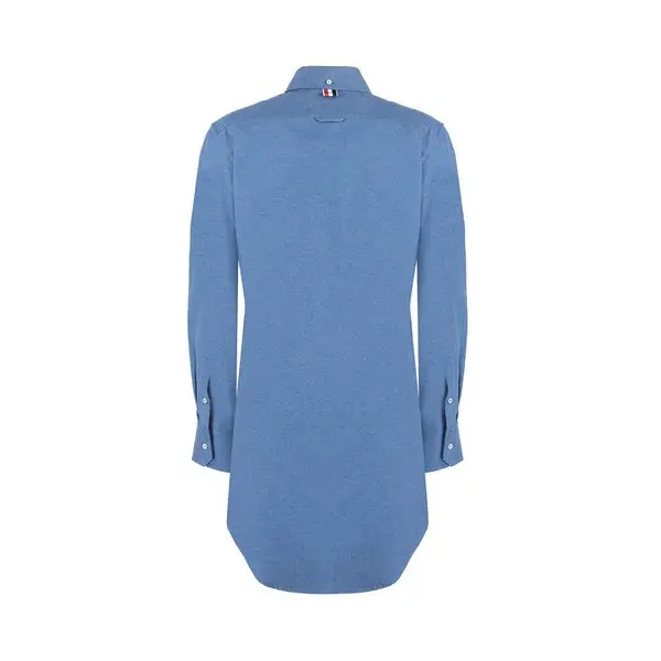 Thom Browne Striped Detail Shirt - Blue