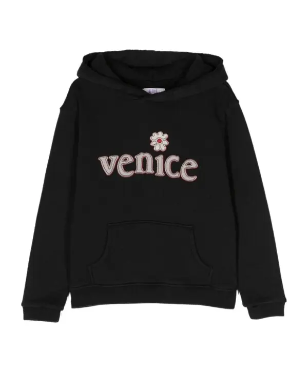 ERL Hooded Sweater With Front Pockets