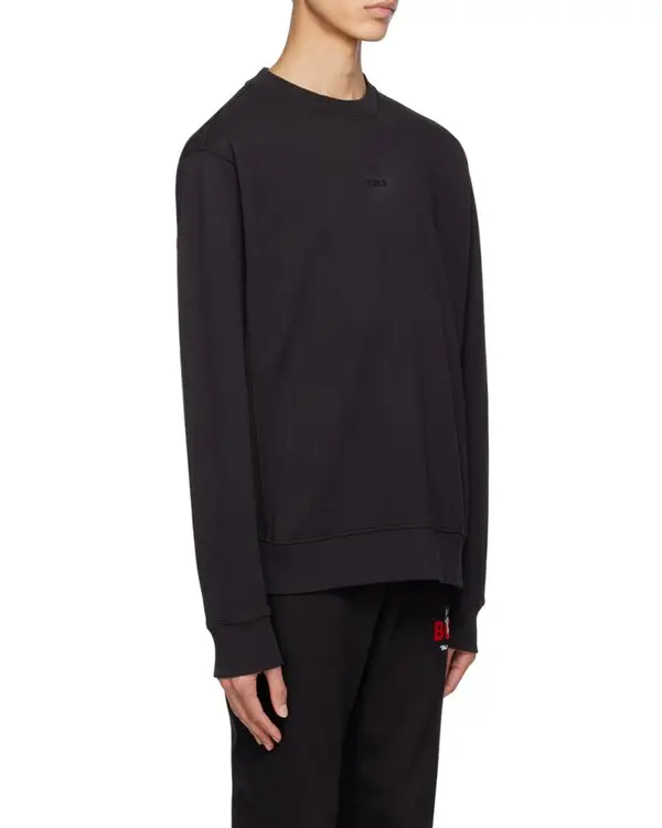 Hugo Boss Crewneck Sweatshirt With Embroidered Logo